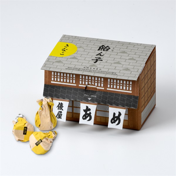 あめの俵屋 飴ん子＜きなこ＞町家パッケージ 130g｜百万石百貨店オンラインショップ｜金沢エムザ