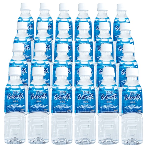 霊峰白山の水 350ml(24本入り/1ケース)｜百万石百貨店オンラインショップ｜金沢エムザ